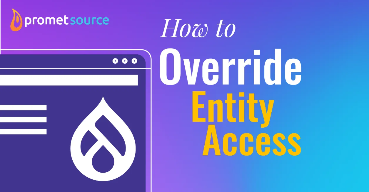 Override Entity Access Handlers | Promet Source